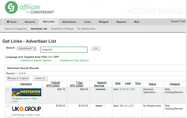 Earn Money with Commission Junction Affiliate by Conversant ...