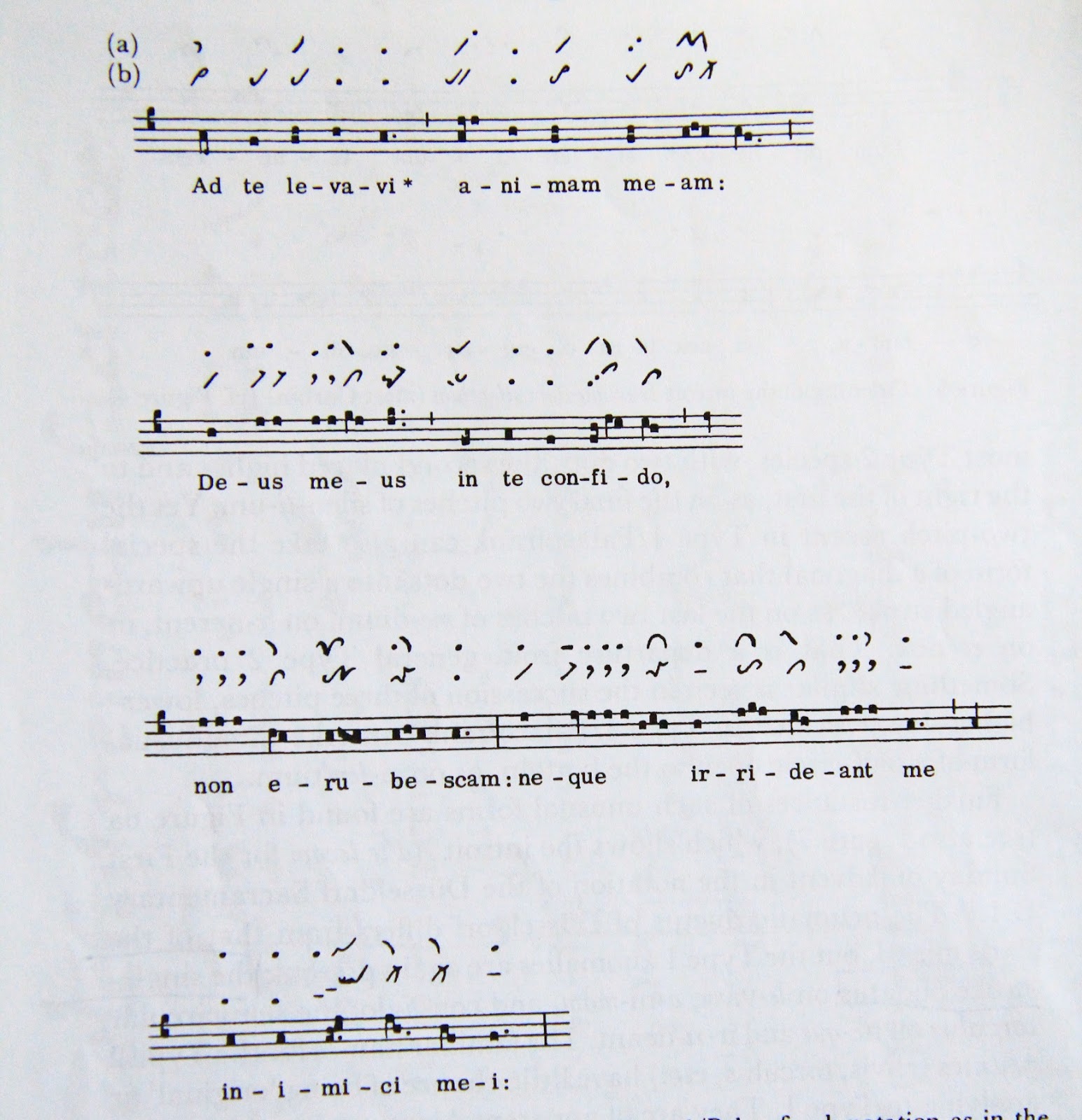 Un poco de todo: Sobre el origen de los neumas