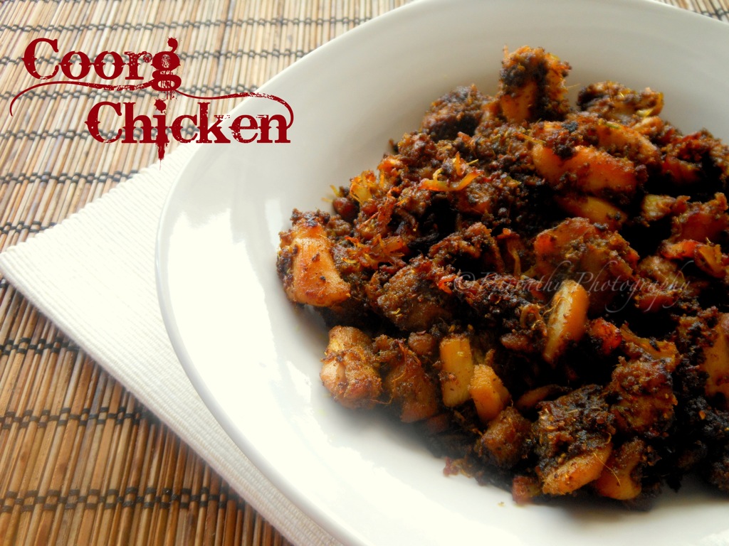 Paru's Kitchen: Coorg Chicken