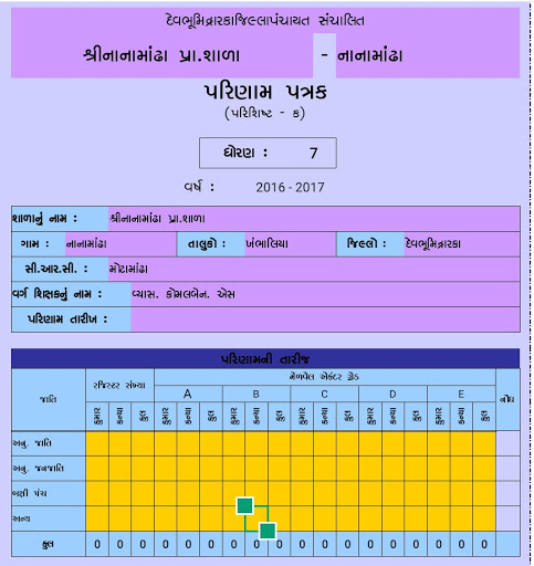 DOWNLOAD PARINAM PATRAK (PATRAK-C) TOTAL SHEET AND RESULT SHEET