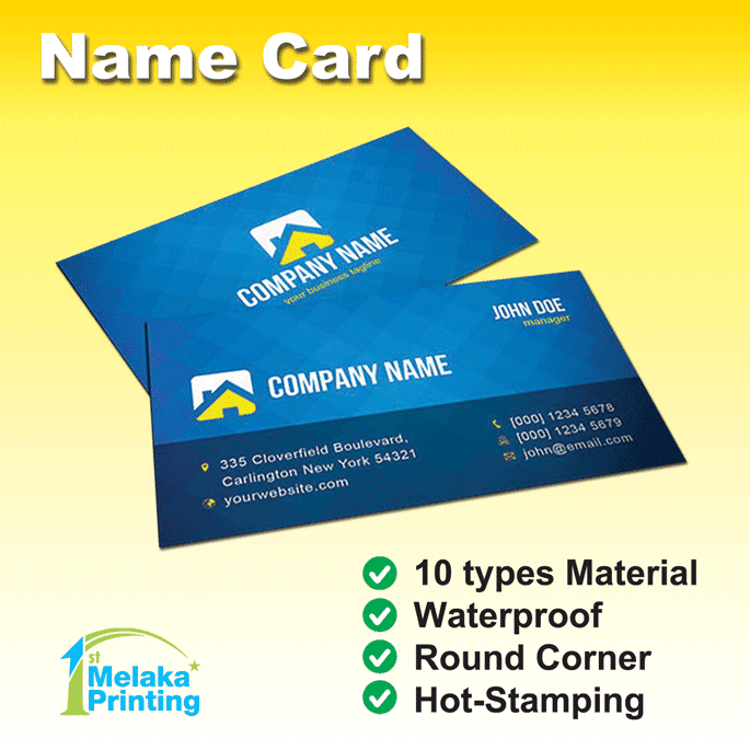 Name Card | 1st Melaka Printing