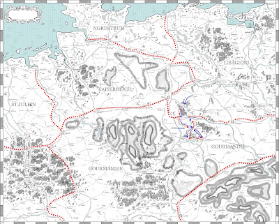 much ado about nothing: Updated ImagiNations map