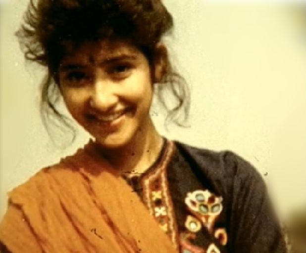 Rare childhood, young age and family photos of Manisha Koirala ...