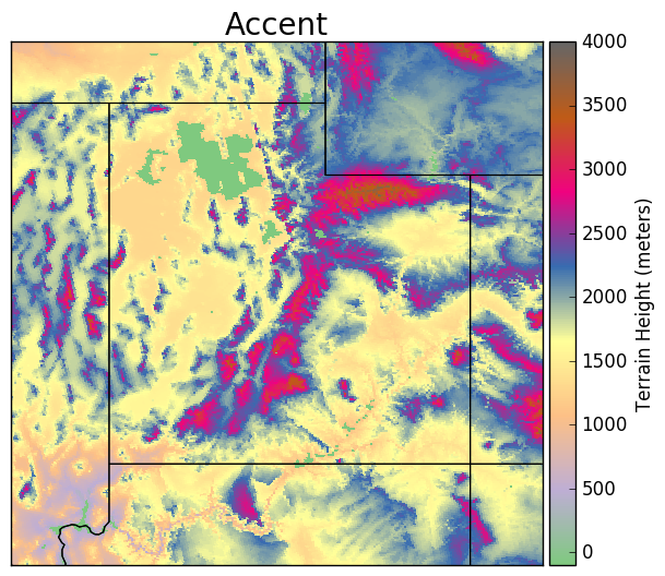 Brian Blaylock's Python Blog: python colormaps