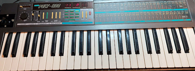MATRIXSYNTH: KORG POLY-800 Vintage Analog Synthesizer