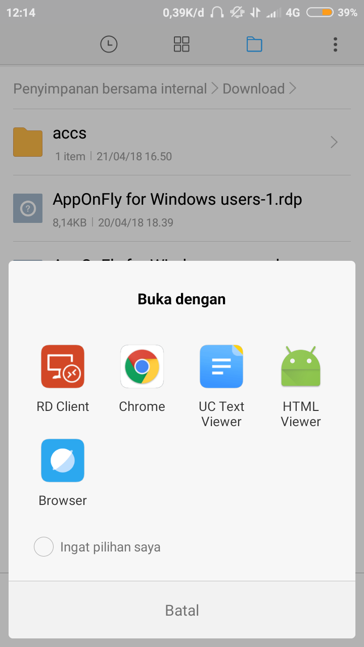 Cara menggunakan RDP di Android - blog kita