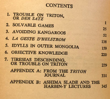 MPorcius Fiction Log: Triton by Samuel R. Delany