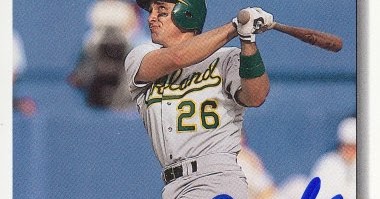 Daily Autograph: Brook Jacoby