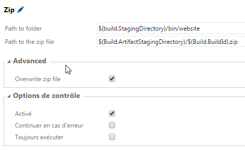 If then else: Build + code coverage + Deploiement ASP.NET Core MVC avec TFS 2015 On Premise