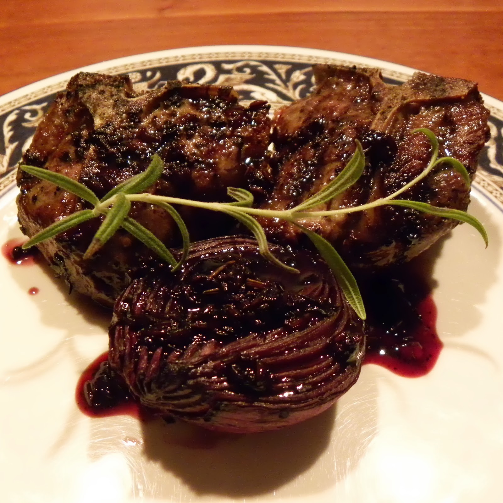 Cook's Cache: Pinot Noir-Braised Red Onions