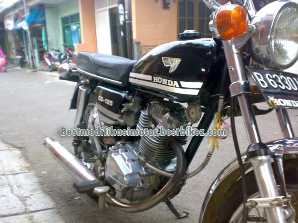 Modifikasi Honda GL 100 1989 | Modif Honda CB 125 - Gambar Modifikasi ...