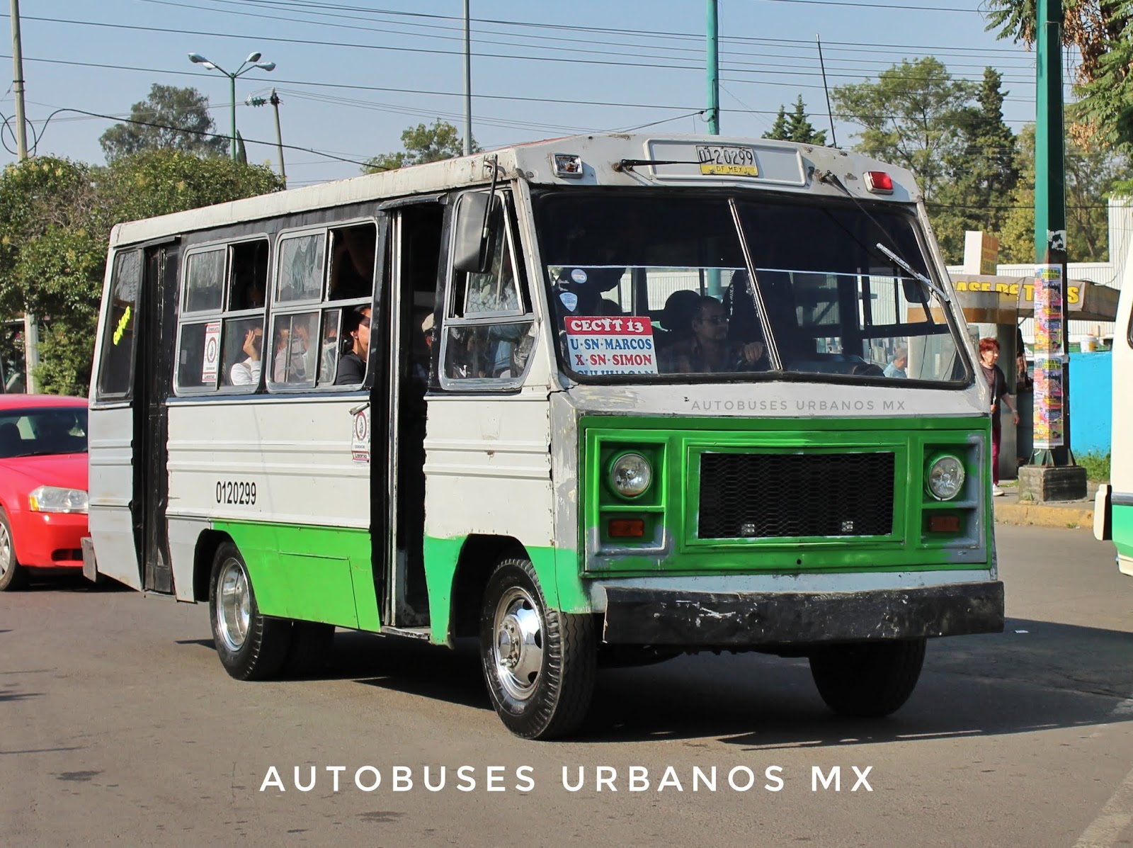 Transporte público, autobuses y microbuses CDMX.: Microbús Chevrolet COSA I