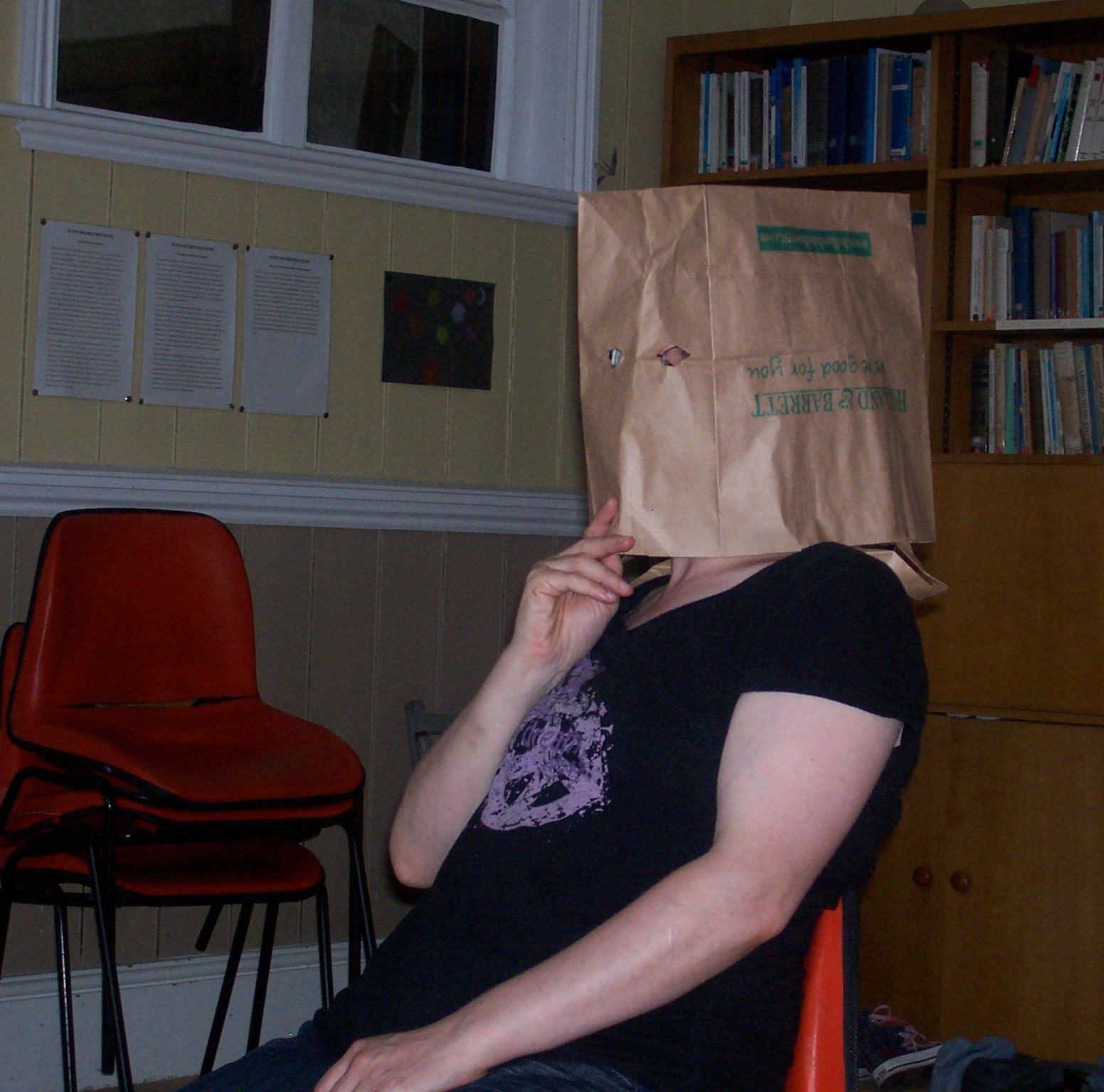 Konnektiv Arts: Ailing Characters, Paper bag masks and The Good Thunder