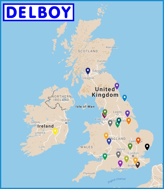 Delboy's Radio Blog: CB Radio Network Map UPDATE