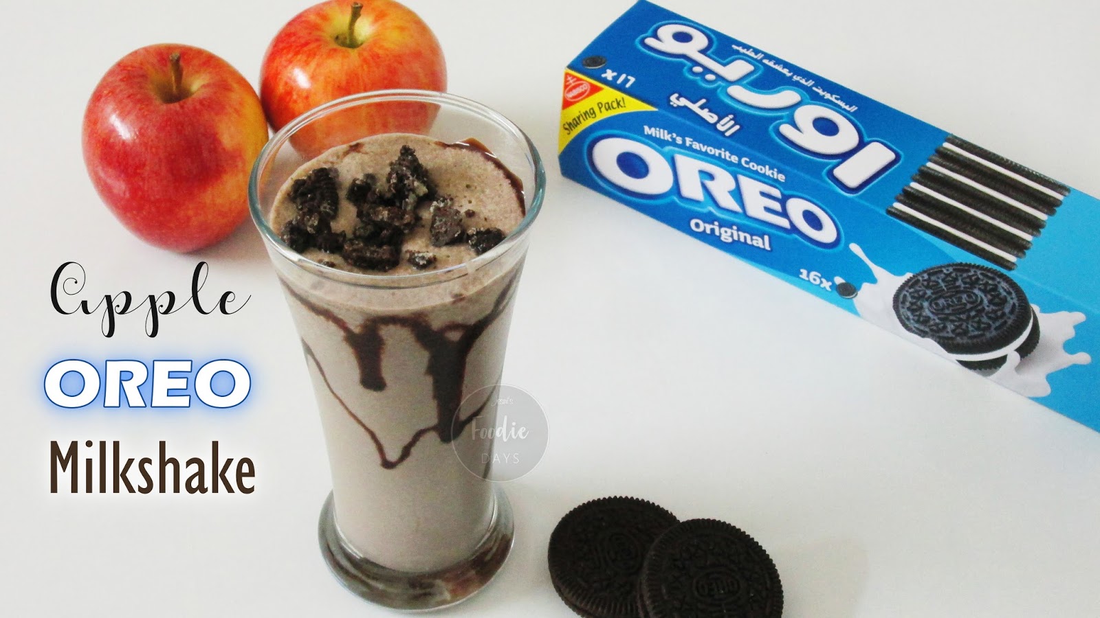 Apple Oreo Milkshake Recipe