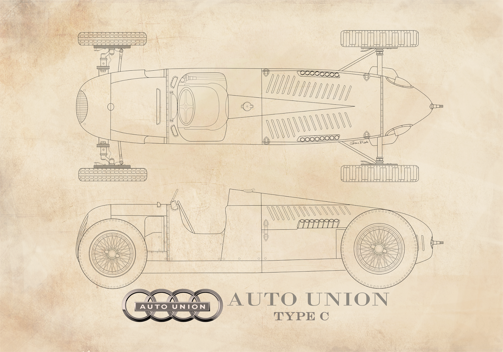 OscarPlada: Auto Union type C
