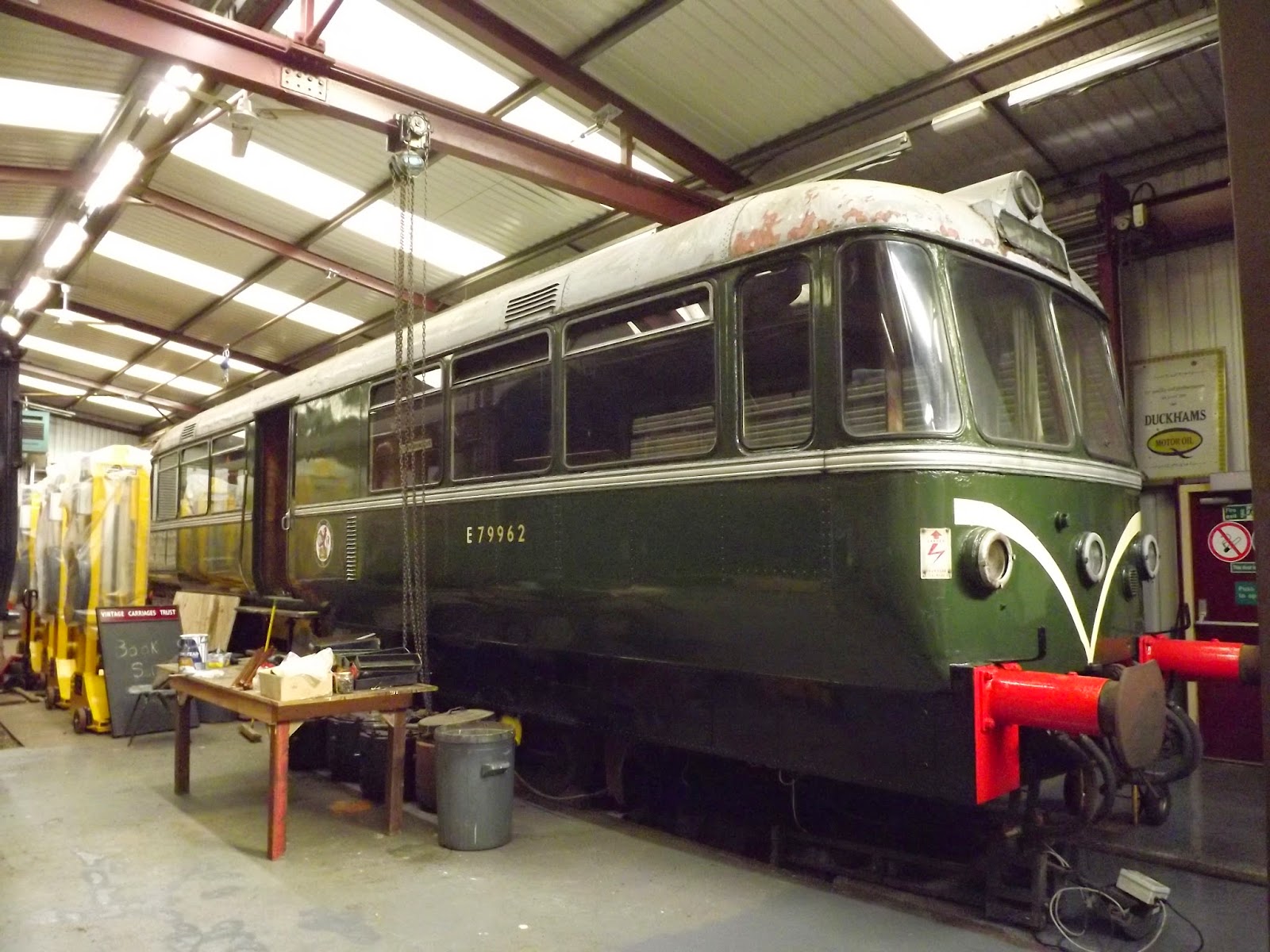 Steam Memories: Waggon & Maschinenbrau Diesel Railbus No. E79962