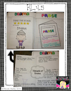 Teaching with Blonde Ambition: 4th Grade Reading Interactive Notebooks