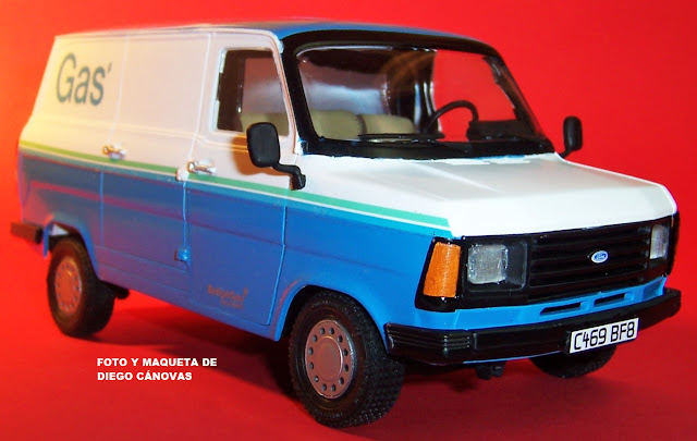 Maquetasdiego: 🚐👉 FORD TRANSIT MK2 | FURGONETA COMERCIAL | MAQUETAS ITALERI