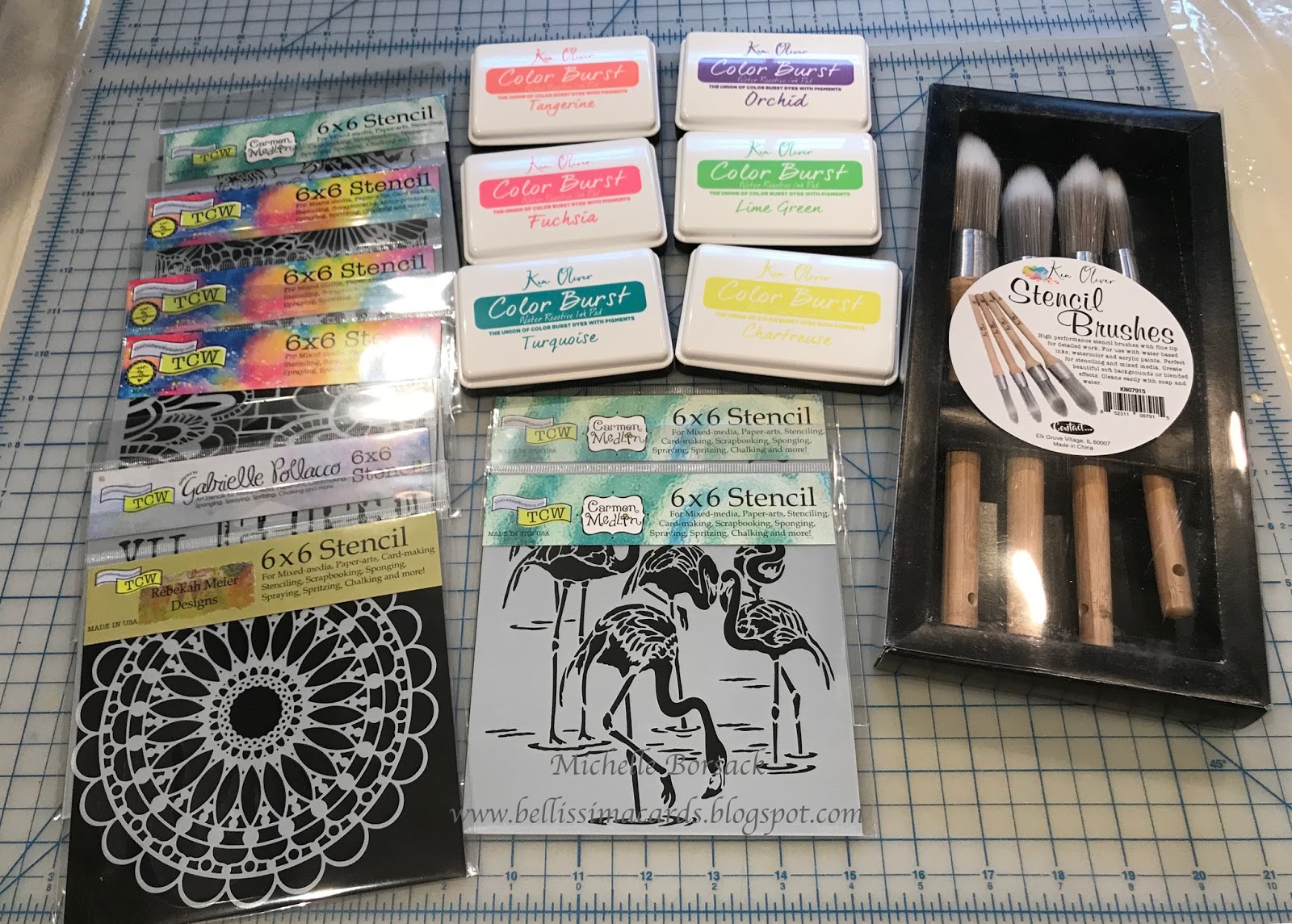 Bellissima Cards: A Fantastic Giveaway to Win! ...Color Burst Ink Pads ...