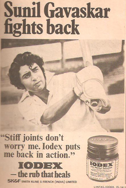 An Old Ad of Iodex - Classic Indian Advertisements