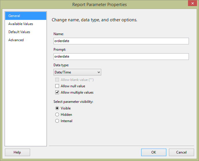 How to add parameters in an SSRS Report? ~ Learn SQL Concepts How to add parameters in an SSRS Report? ~ Learn SQL Concepts