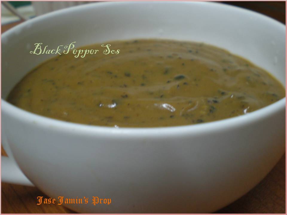 Haruman Dapur: BLACK PEPPER SOS