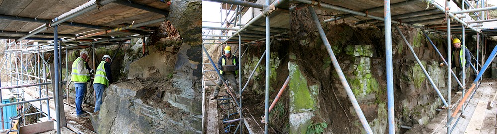 The Language of Stone: On the Scaffold