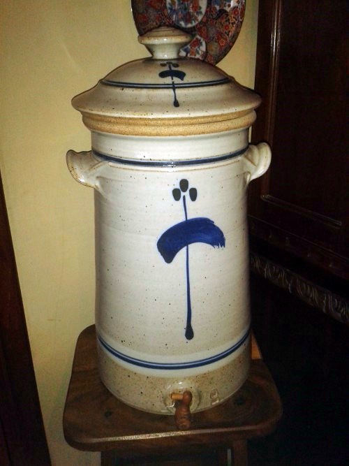 NO HAY AGUA MÀS SOBROSA Y SANA QUE LA DE UN TINAJERO.