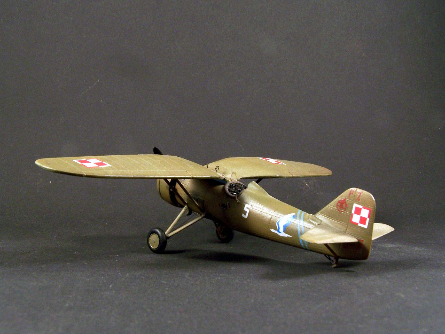 Modele z Szachownicą: PZL P.7a (2003 rok Wrzesień '39 # 1)