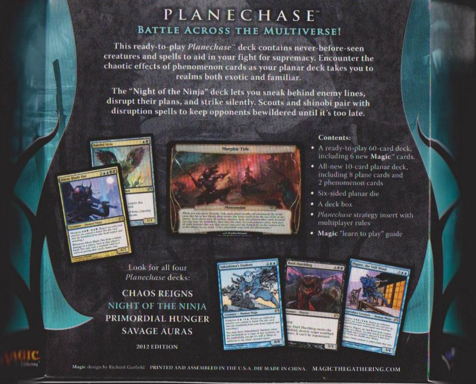 MTG Realm: Planechase 2012 Decks 2