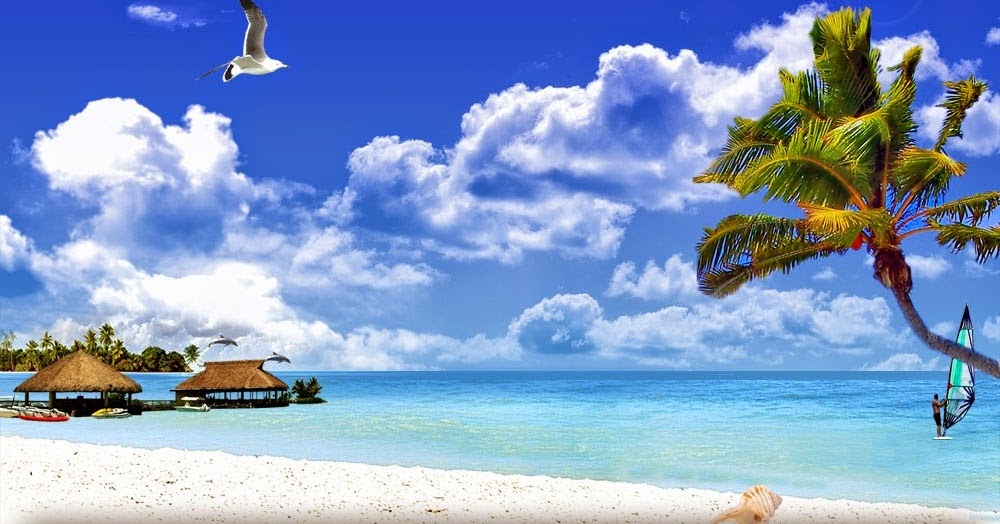 Tapety na pulpit: lato, plaża, morze, wakacje, tropiki, fajne widoki ...