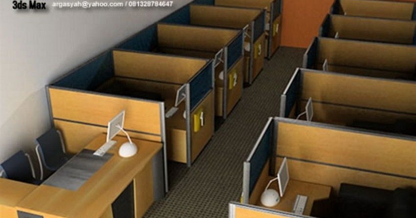 Denah Ruangan Warnet - Denah Ruangan