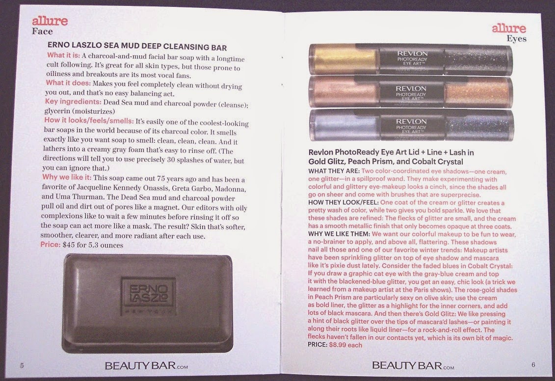 Lone Star Shopper: Allure Sample Society Beauty Box Review, January ...