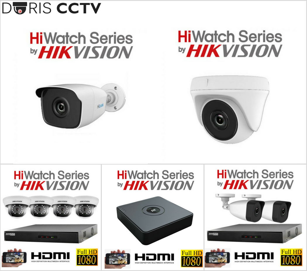 Know the Different Types of Hiwatch Cameras and Their Features - Doris CCTV