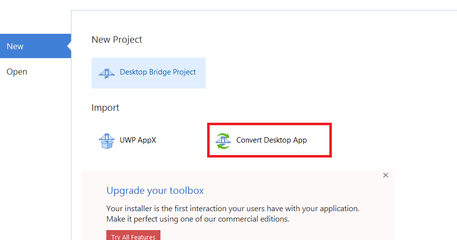 Exploring Advanced Installer Express free edition to convert legacy ...