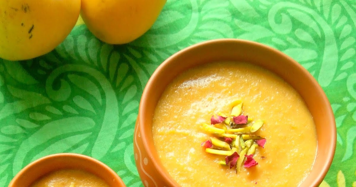 Annapurna: Mango Phirni / Indian Mango Rice Pudding