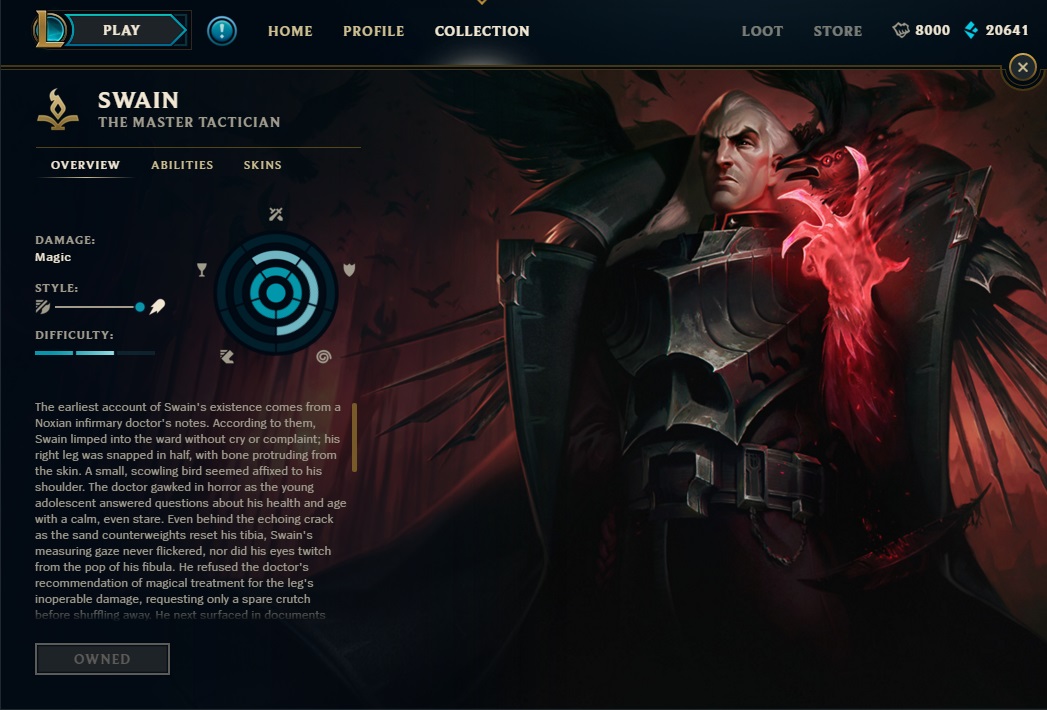 Surrender at 20: 1/23 PBE Update: Swain Update, new Icons, and more!