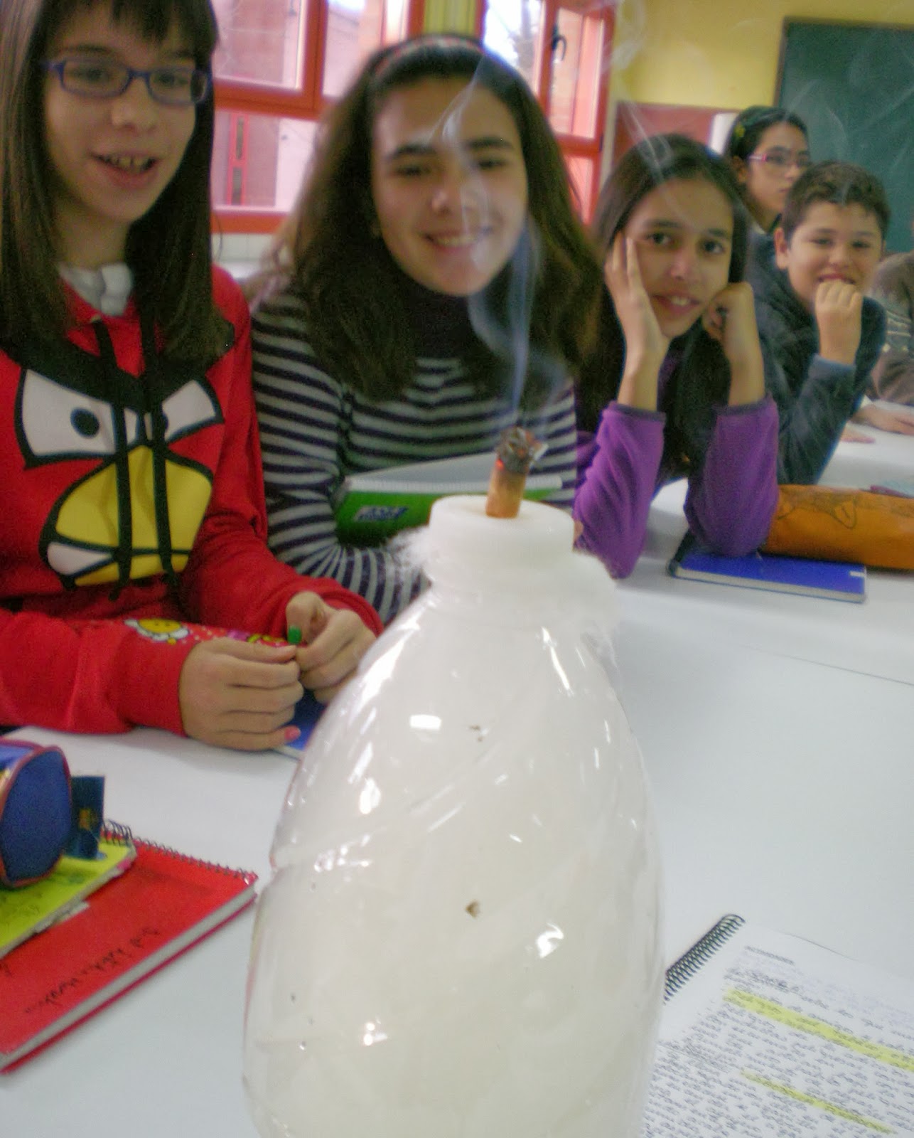 Unidad Didáctica: Programación y desarrollo: LA BOTELLA FUMADORA