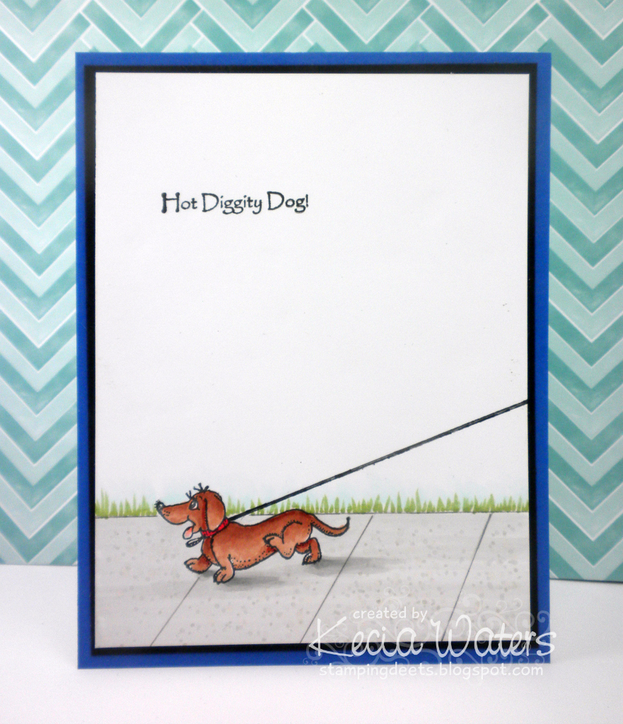 Stamping Deets: Hot Diggity Dog!