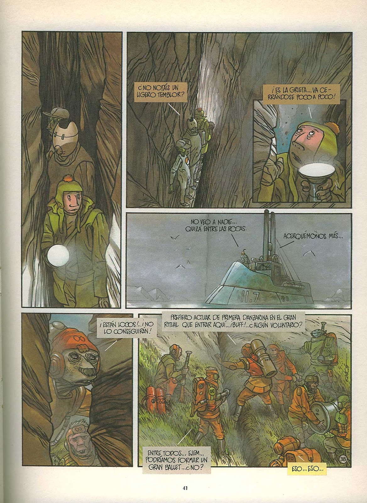 Galicia Comic: Cimoc Extra Color 73 - Ú, la grieta movil