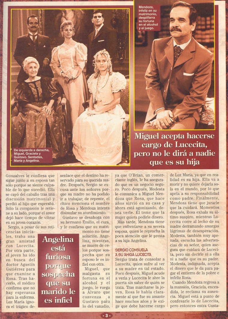 FILMY KOSTIUMOWE: Luz María (TV Serial 1998– )