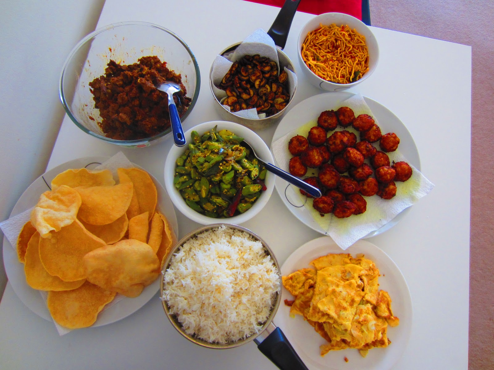 Munch & Muse: Deepavali Lunch - Lamb Curry etc.