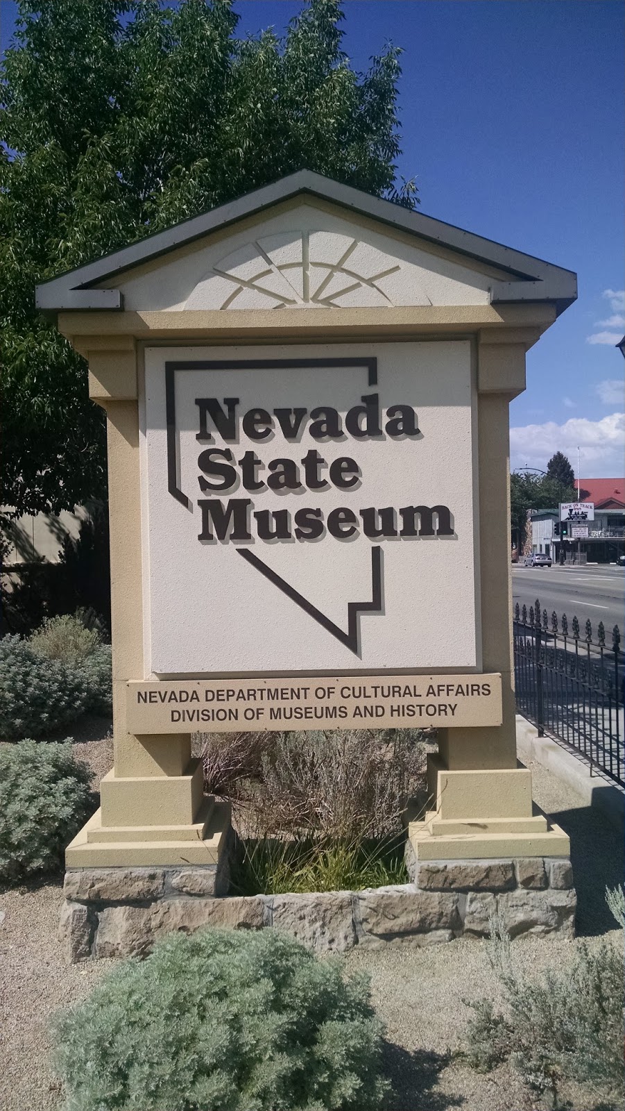 Running on Eddie: Nevada State Museum - Carson City Nevada