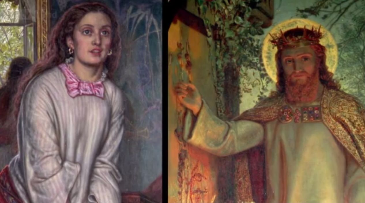 Pre Raphaelite Art: The Awakening Conscience : Light of the World