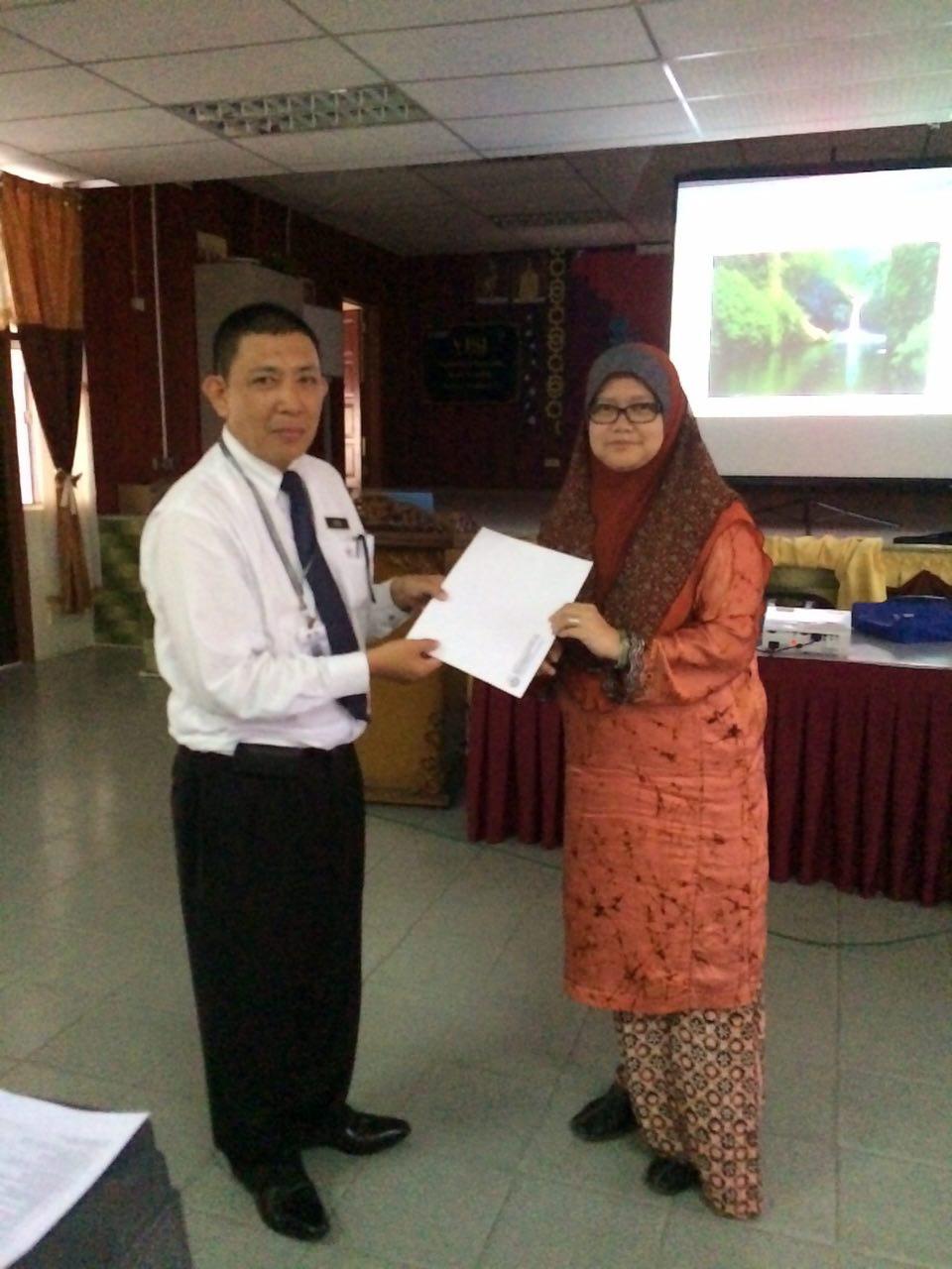 SMKA SHEIKH HAJI MOHD SAID, SEREMBAN: LATIHAN DALAM PERKHIDMATAN