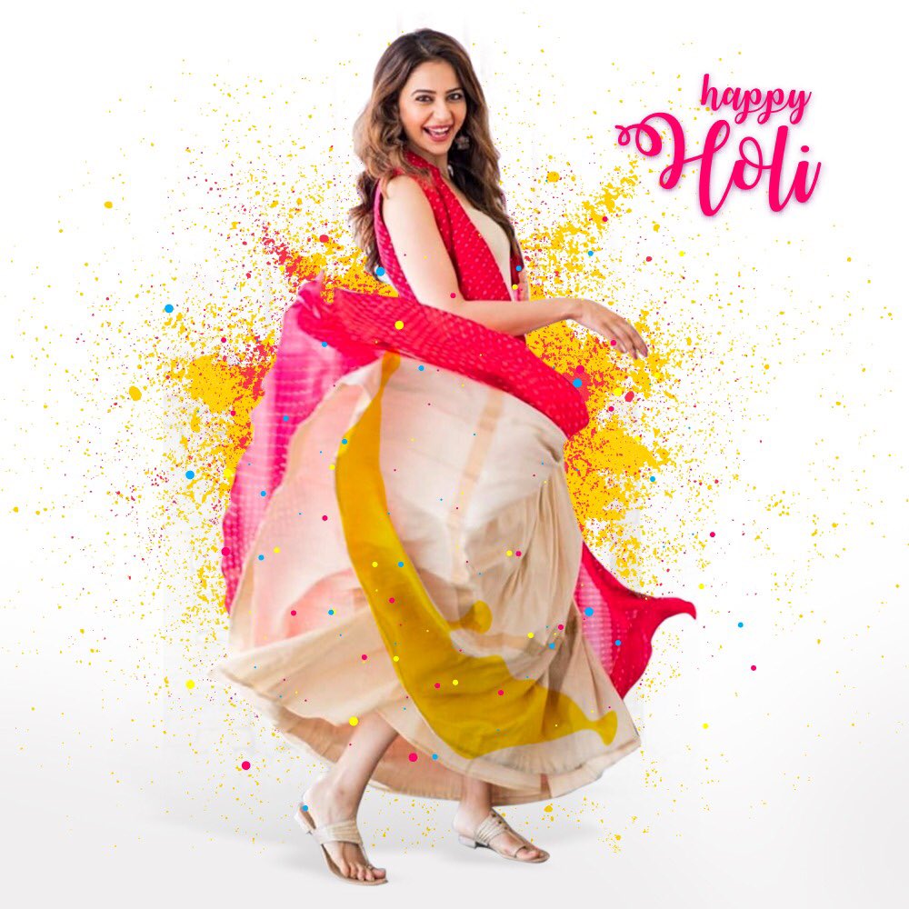 Indian Actresses Holi Celebration Photos 2019