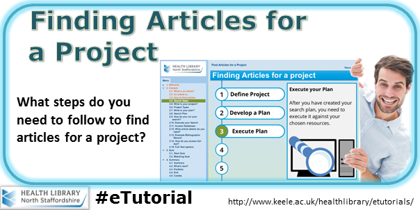 How do you find articles for your projects?