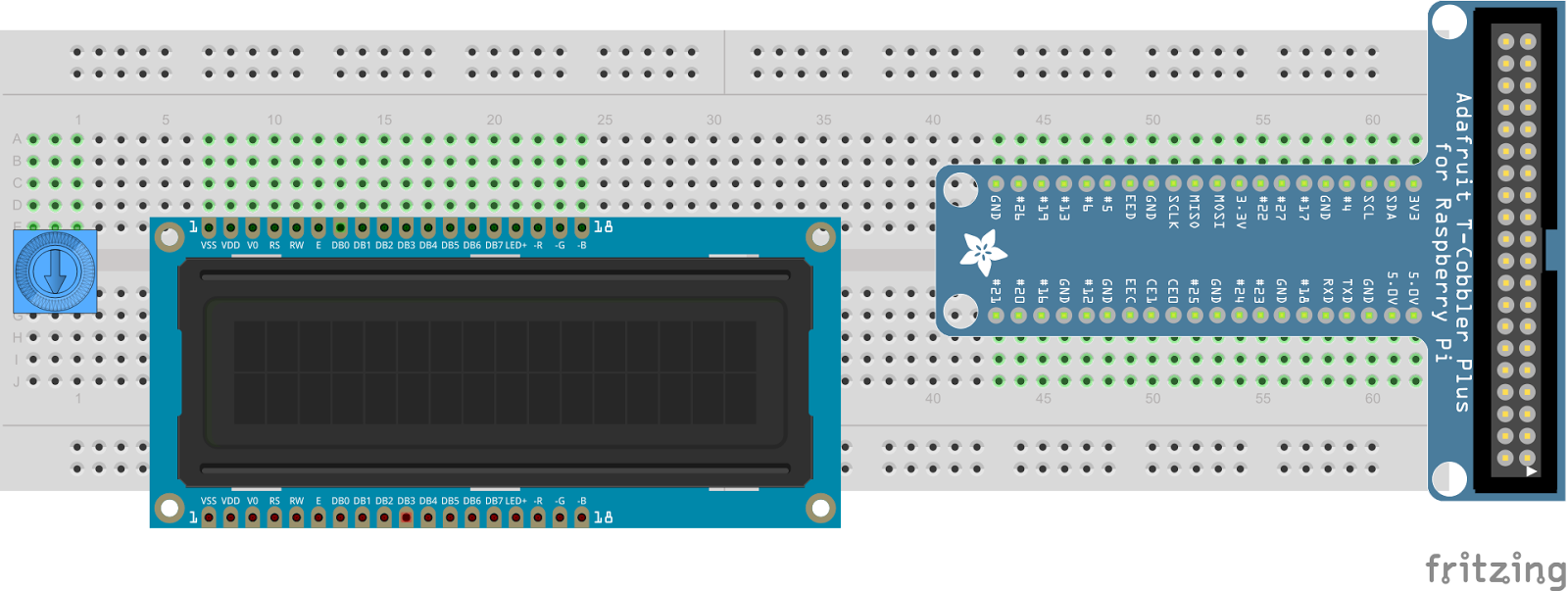 AndrexWeb: Character LCD con Raspberry Pi
