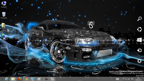 Super Cars Crystal Effect Theme For Windows 7 And 8 Season 2 | Ouo Themes